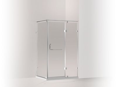 L-Shaped Shower Enclosure, 10mm glass | 72934T-L | KOHLER