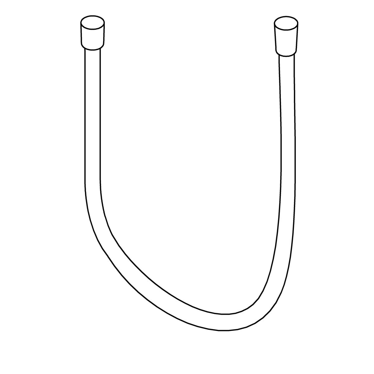Kohler™ 1500 mm smooth shower hose | 11628T | KOHLER