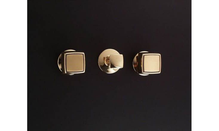Alterna 3-Handle Valve, Square Handles | K-6995-2 | KOHLER