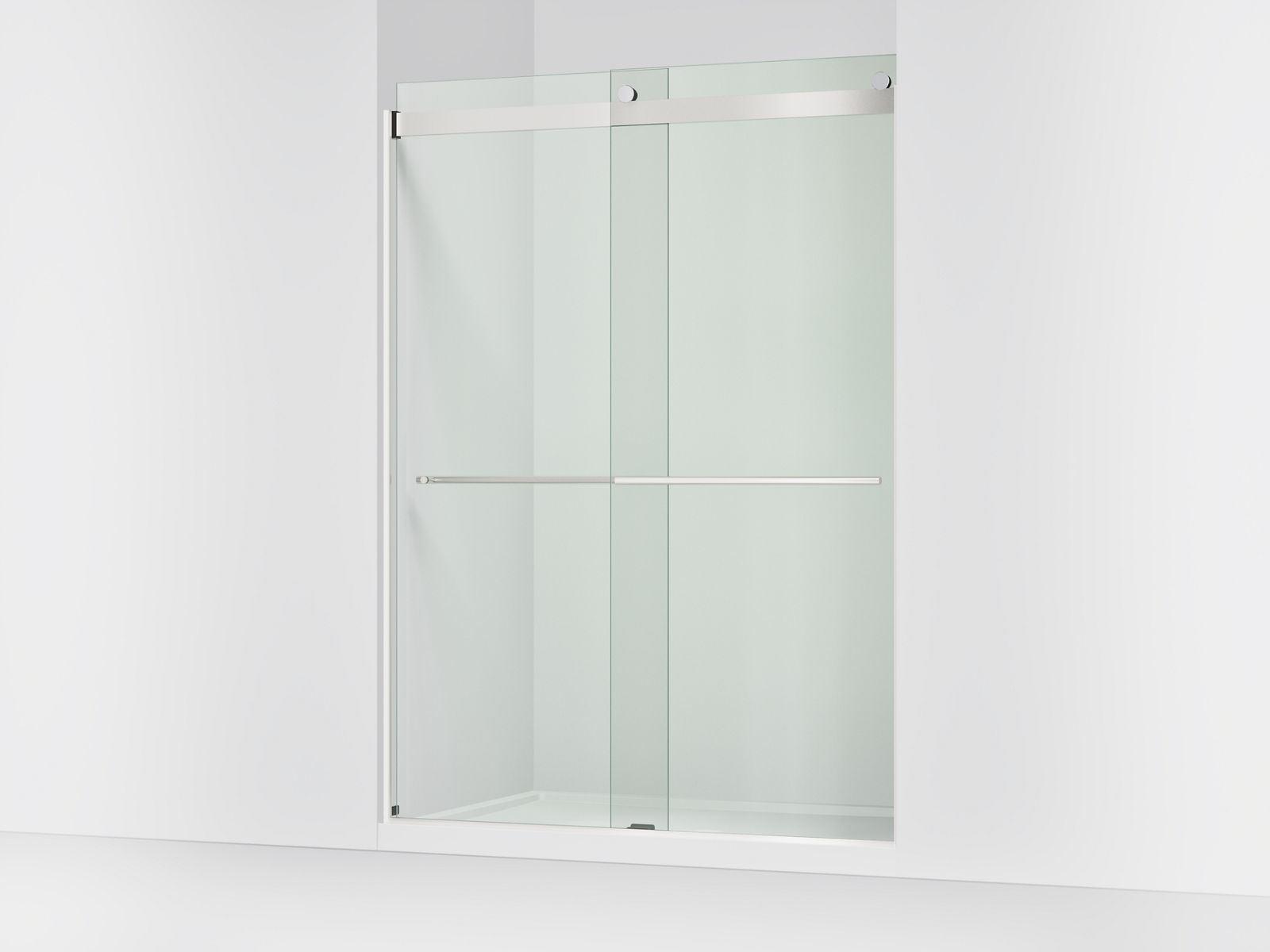 Levity Plus Frameless Sliding Shower Door | K-702430-L | KOHLER