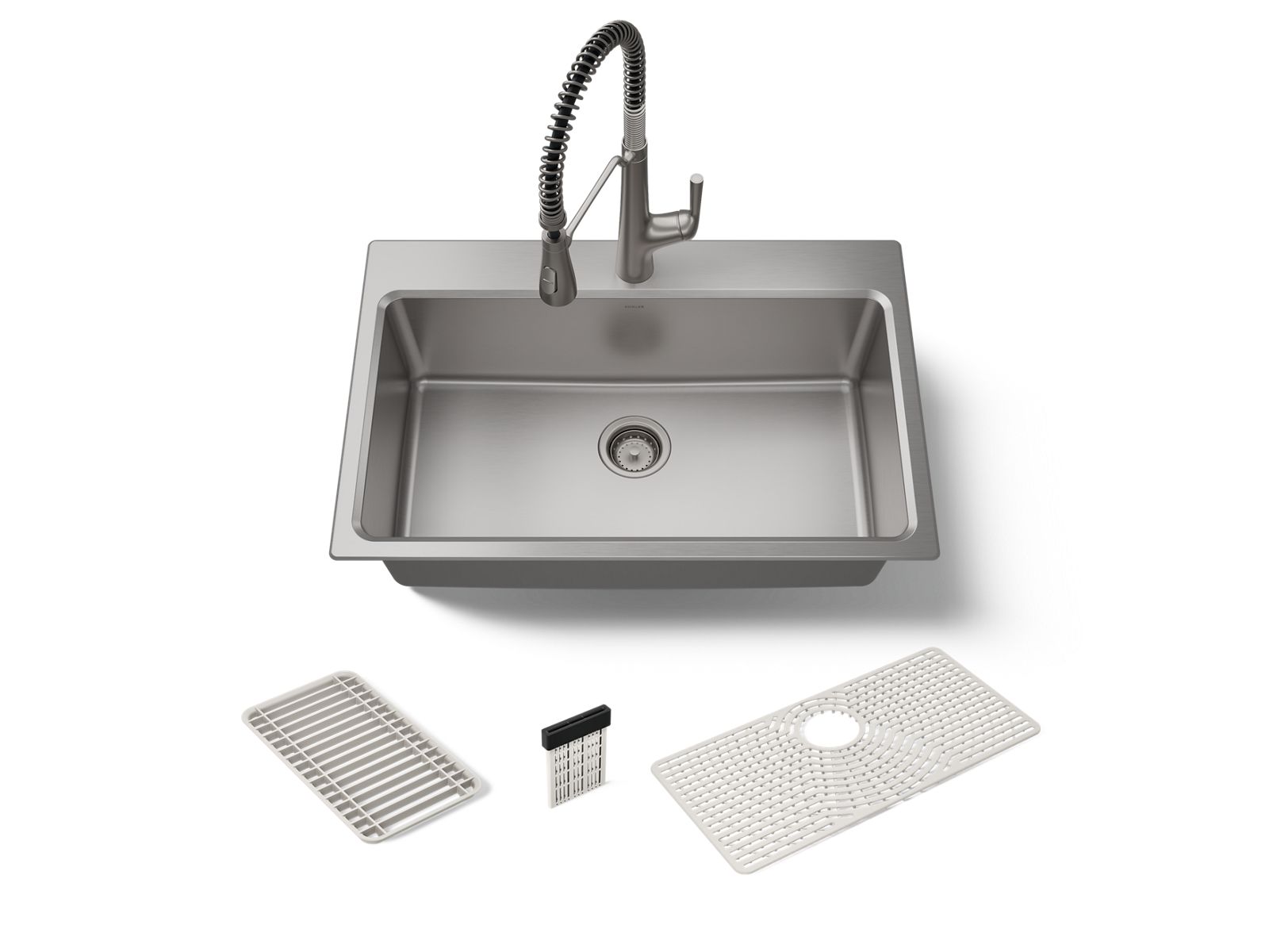 Top-/Undermount Kitchen Sink Kit | K-78960-1PC | KOHLER