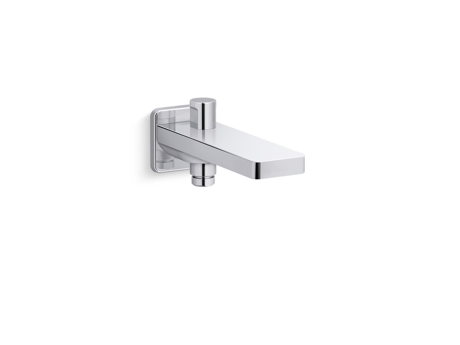 K-23511IN-CP | Parallel™ Wall-mount bath spout with diverter | Studio ...