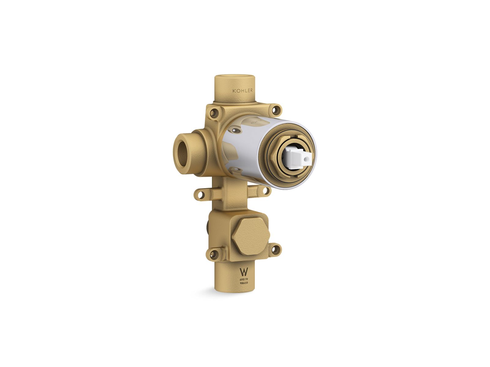K-880M-CP | 40 mm recessed shower valve | Studio KOHLER®