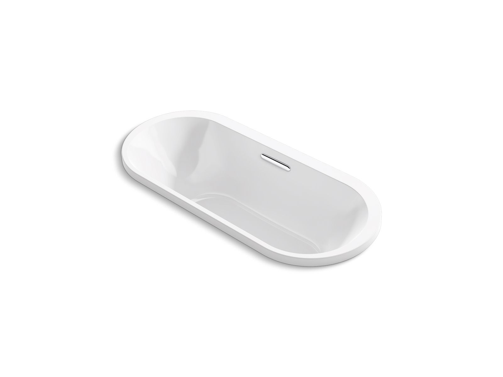 Evok™ 1.7m Drop-In Acrylic Bath | 18345T | KOHLER