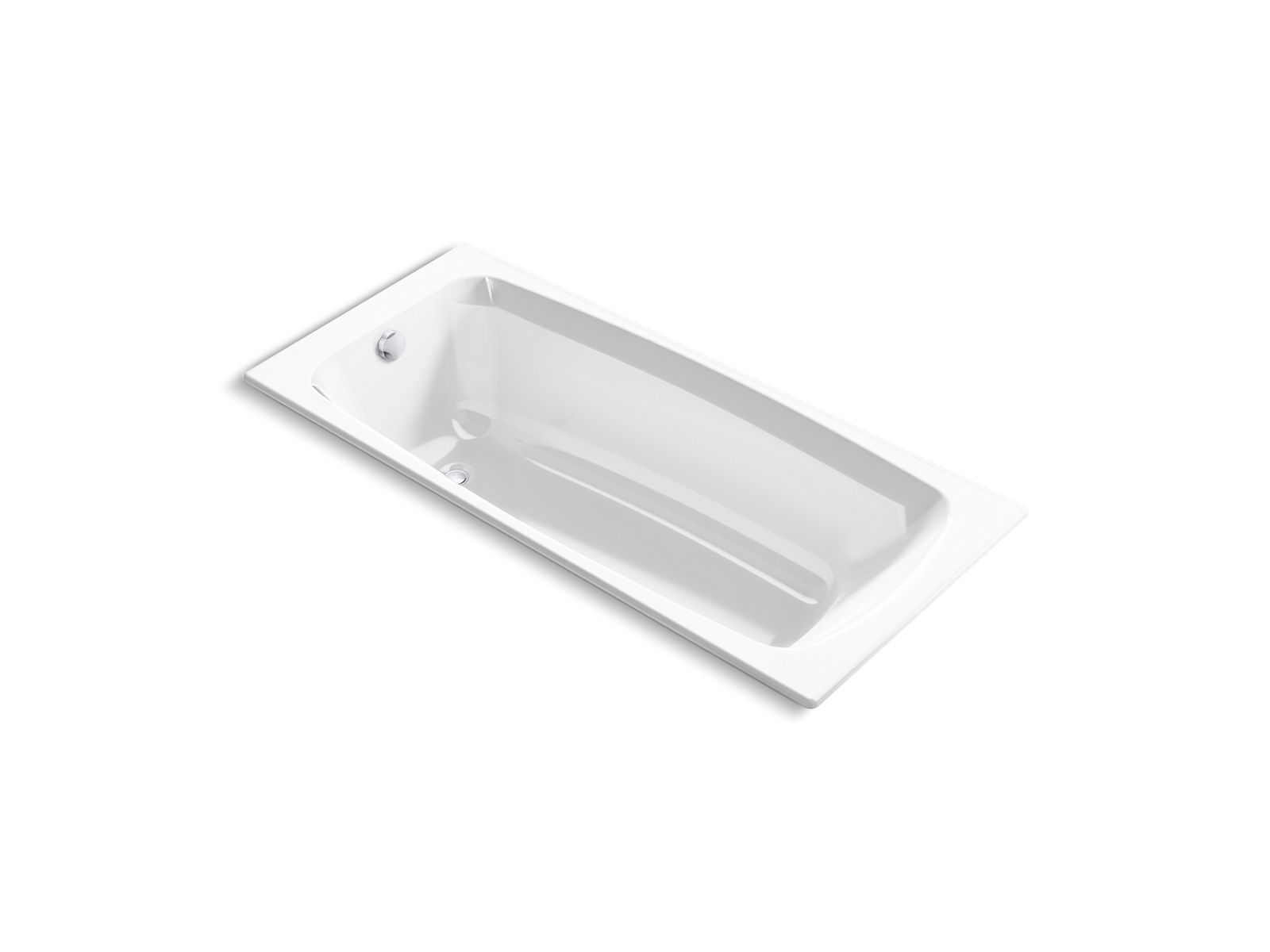 Diapason™ 1.7m Drop-in Cast Iron Bath | 18204T | KOHLER