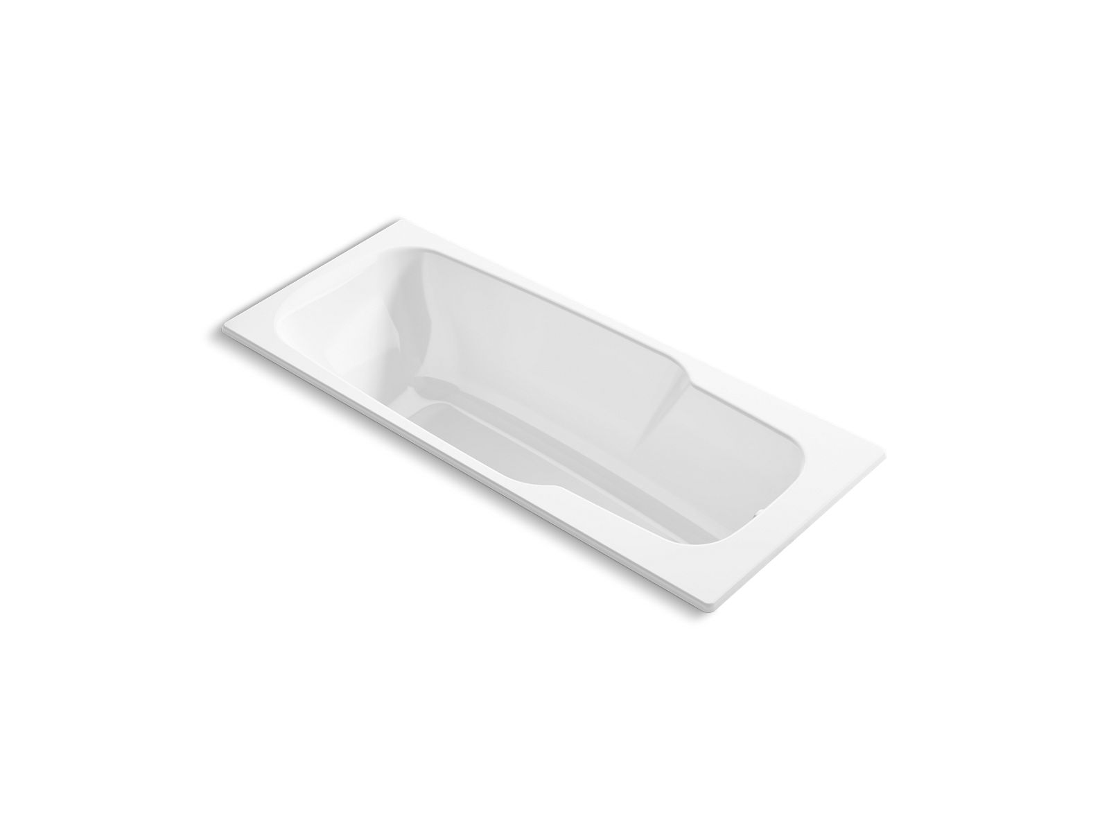Cast Iron Bath Tub Kohler R2355-0 Archer Undermount Bathroom Sink ...