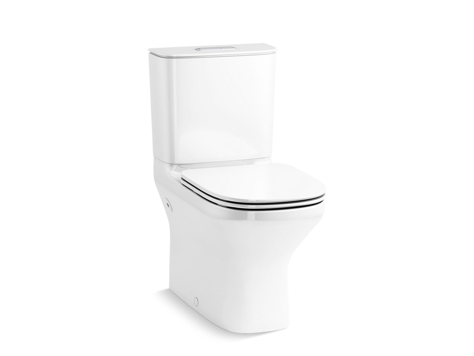 K-78800K-0 | ModernLife™ Two-Piece square-front toilet with skirted ...