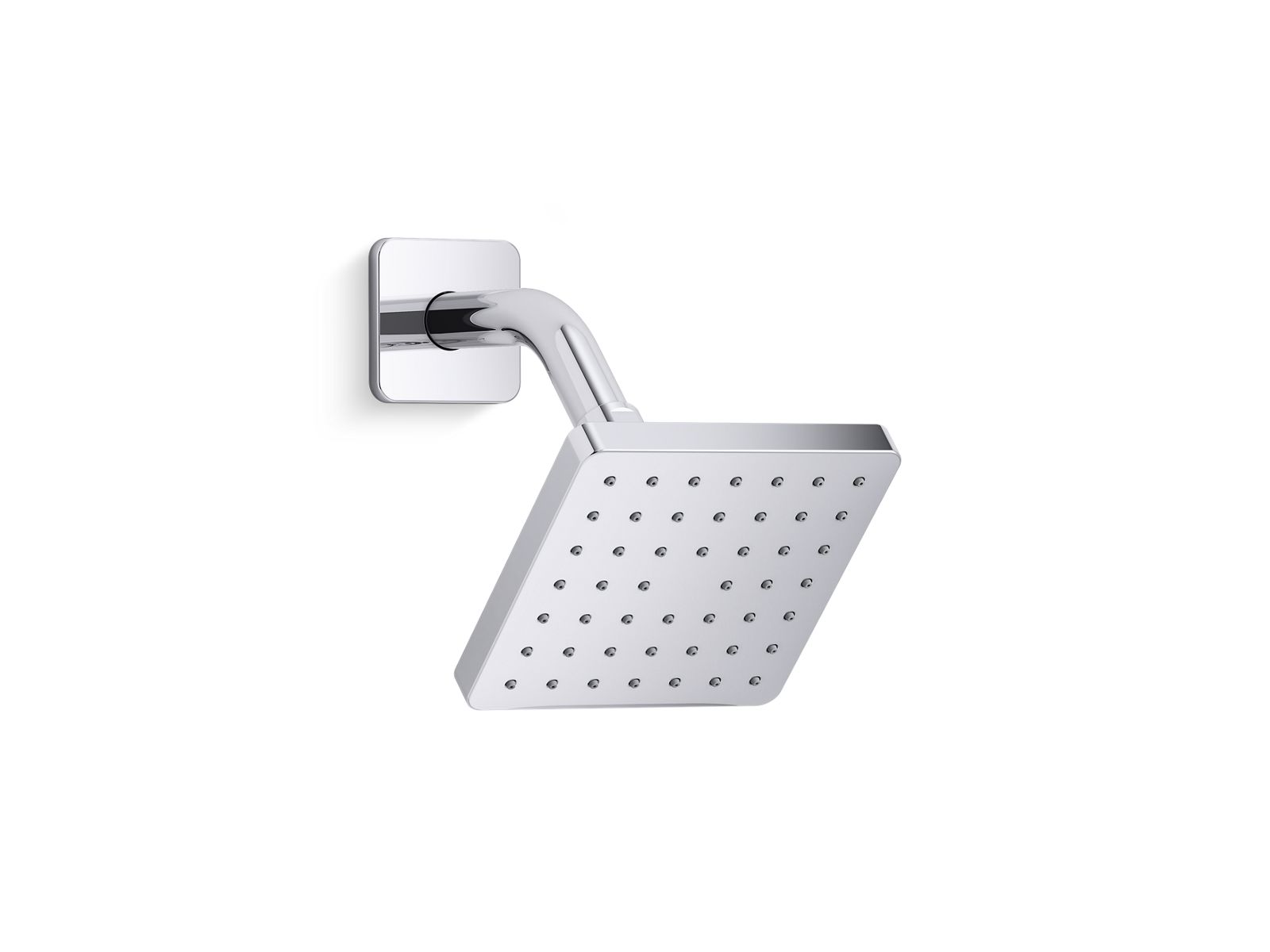 Parallel™ Square showerhead with shower arm | 22645T | KOHLER