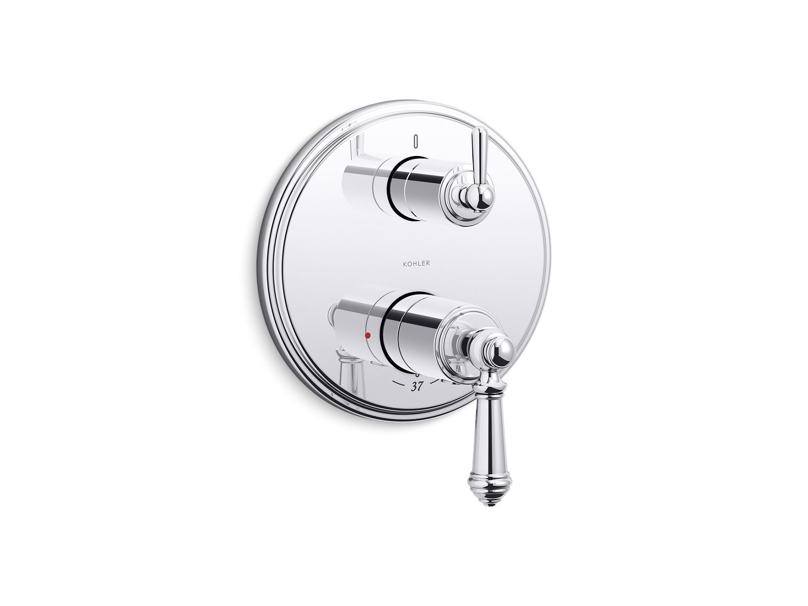 K-C72820W-4-CP | Artifacts™ Thermostatic built-in shower valve with ...