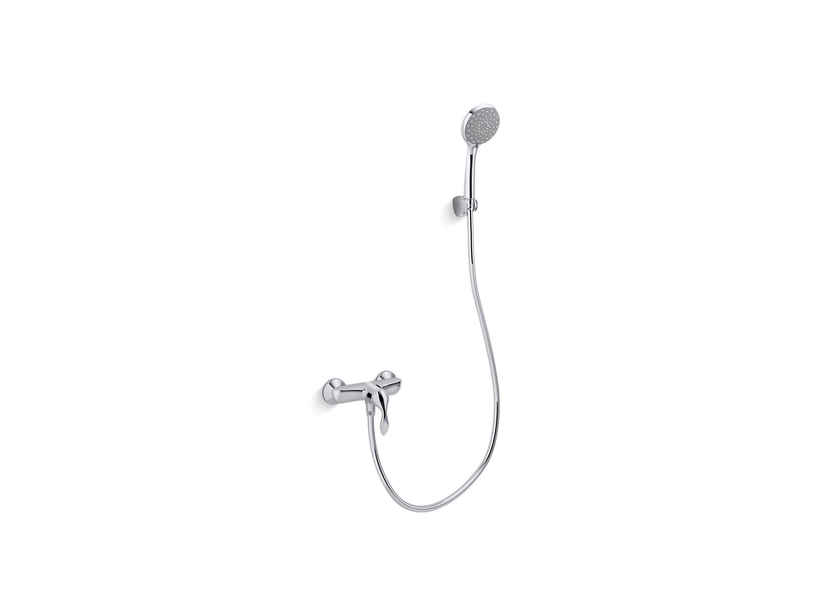 K-99038T-4-CP | Refinia™ wall-mount shower faucet | Studio KOHLER®