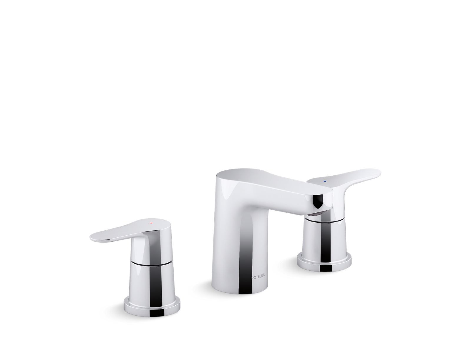 Accliv™ Widespread bathroom sink faucet with paddle handles, 8.3 lpm ...