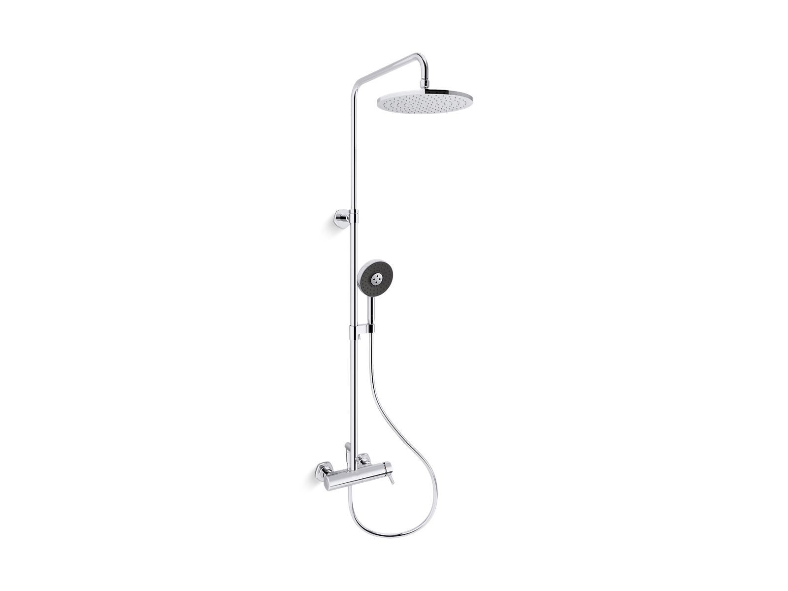 Occasion™ Two-way single-handle shower column with rainhead and ...