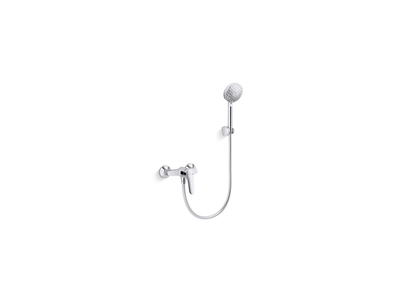 K-33077T-4-CP | Accliv™ Single-handle shower faucet with paddle handle ...