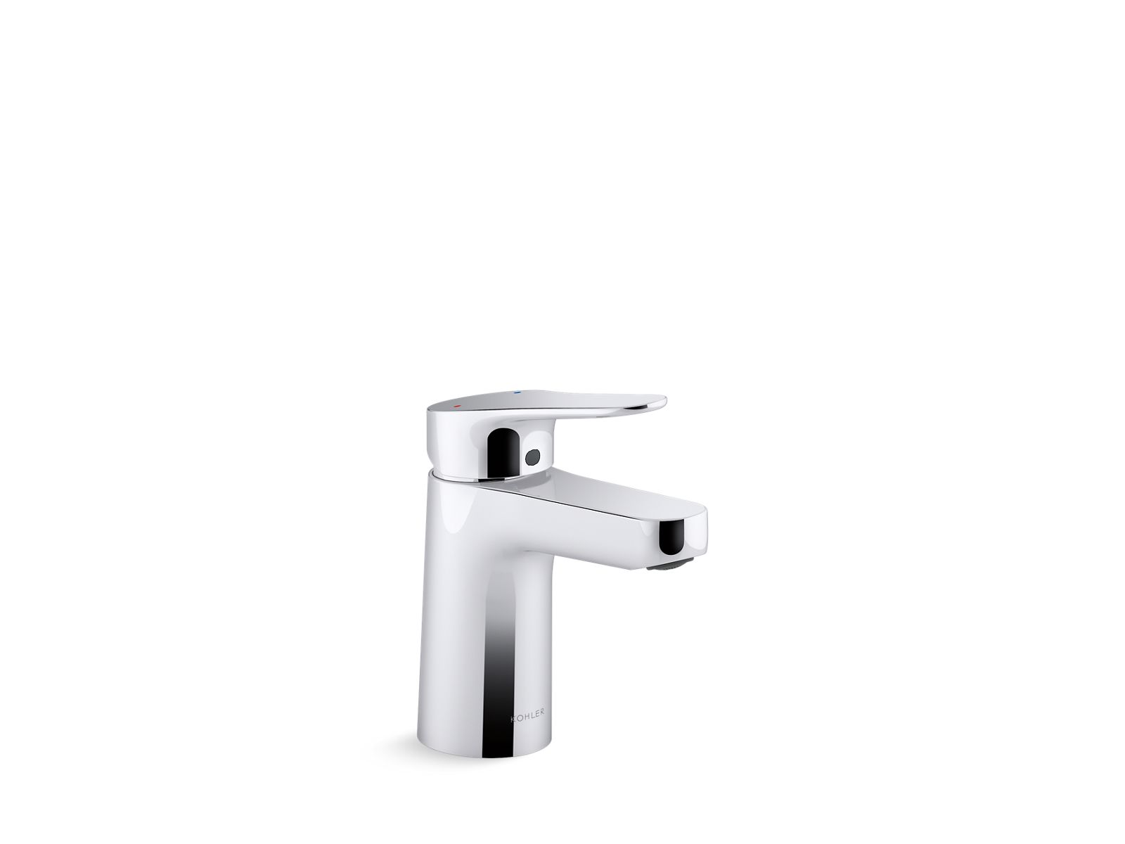 K-33059K-4-CP | Accliv™ Single-handle bathroom sink faucet with paddle ...