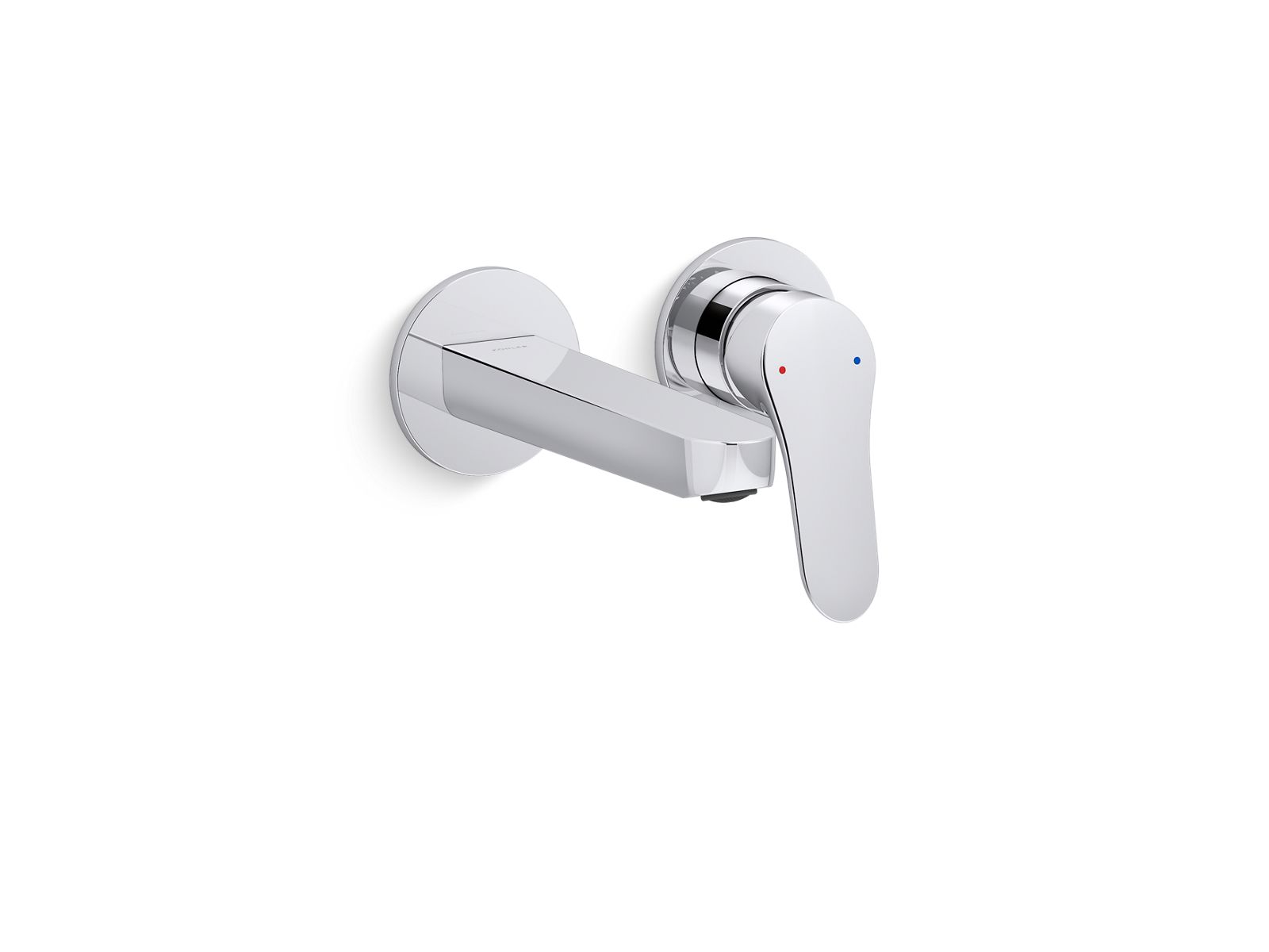 Accliv™ Wall-mount single-handle bathroom sink faucet with paddle ...