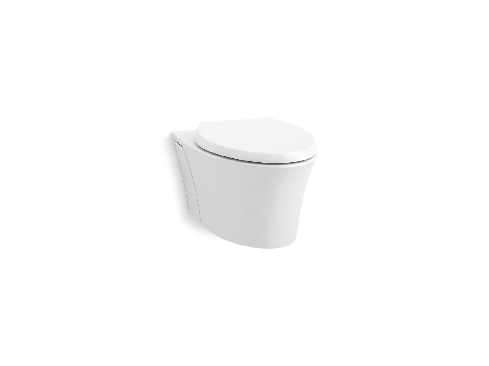 K-75708IN-0 | Veil™ Wall-hung toilet with Quiet-Close™ seat and cover ...