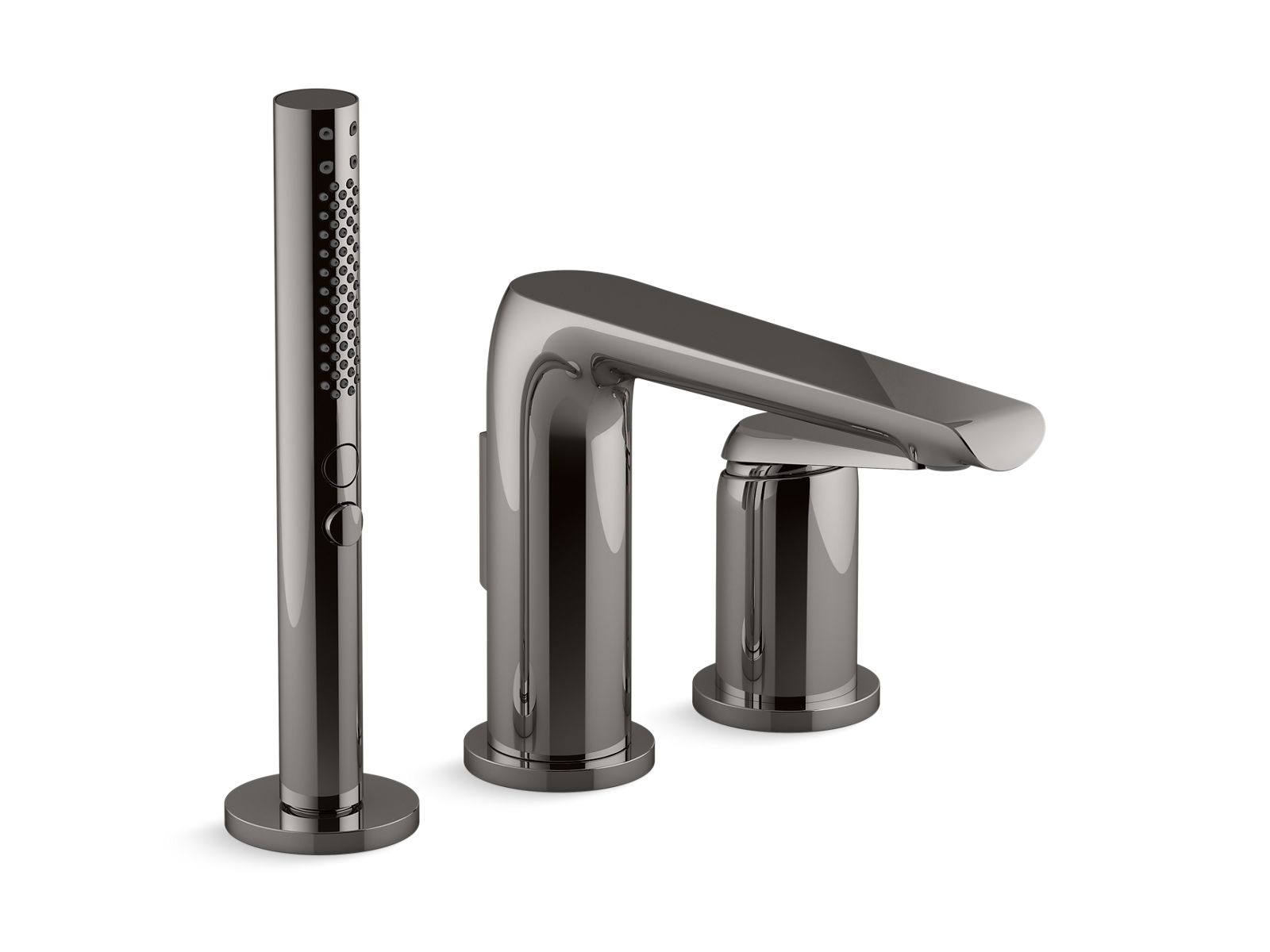 Avid™ 3 hole bath filler with handshower | 97360T-B4 | KOHLER
