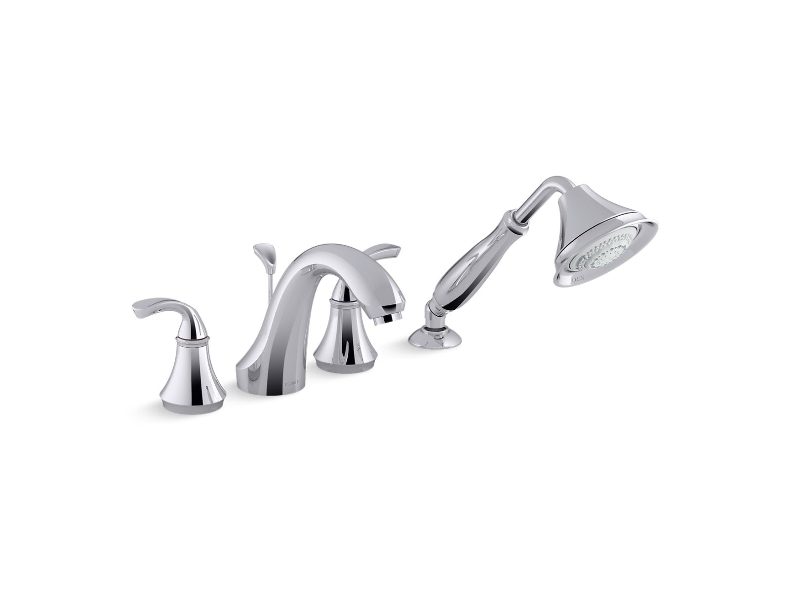 Forté™ Deck-Mount Bath Faucet With Handshower | 10294T-4 | KOHLER