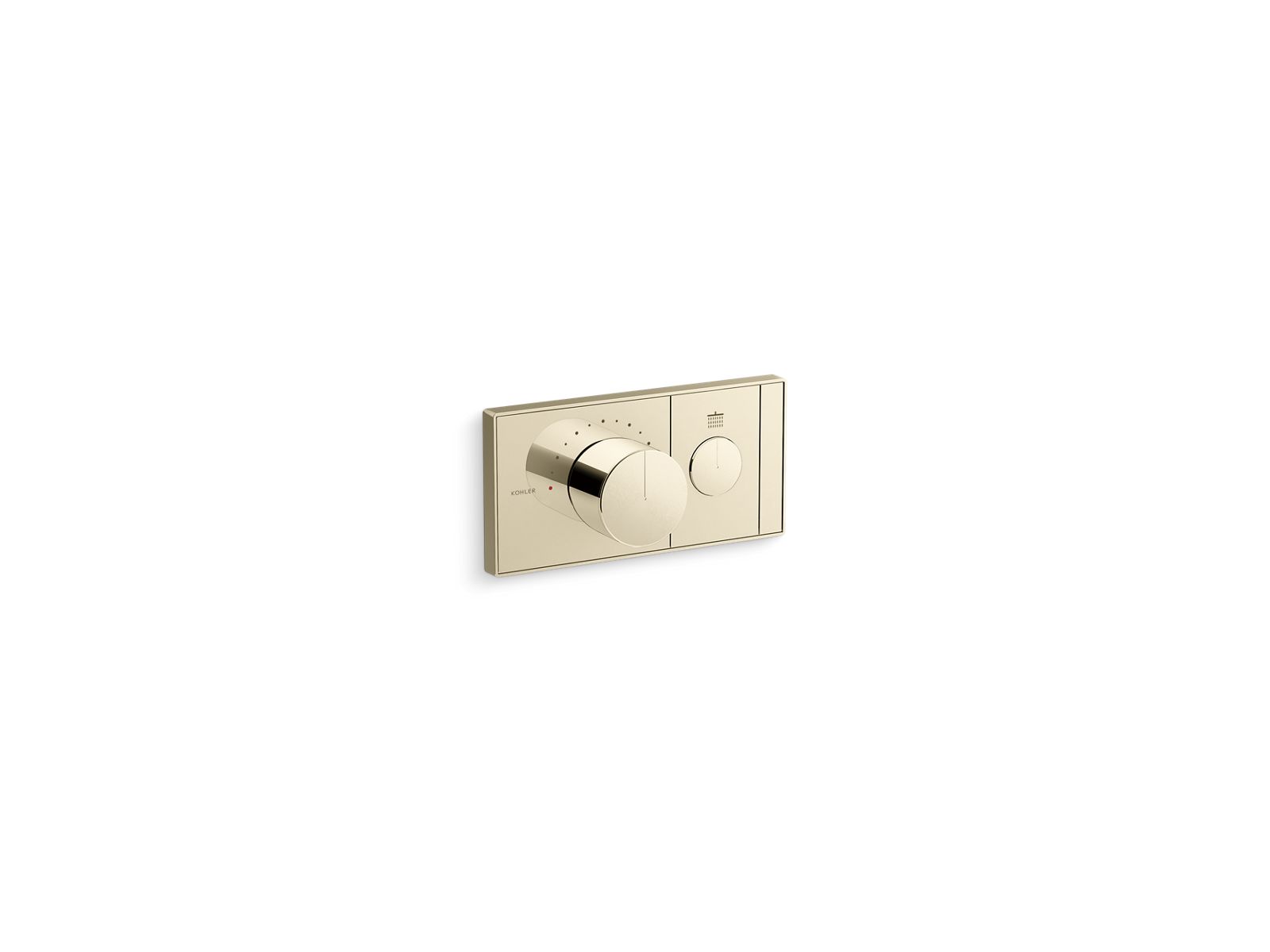 Anthem One-Outlet Thermostatic Valve Control Panel | K-26345-9 | KOHLER