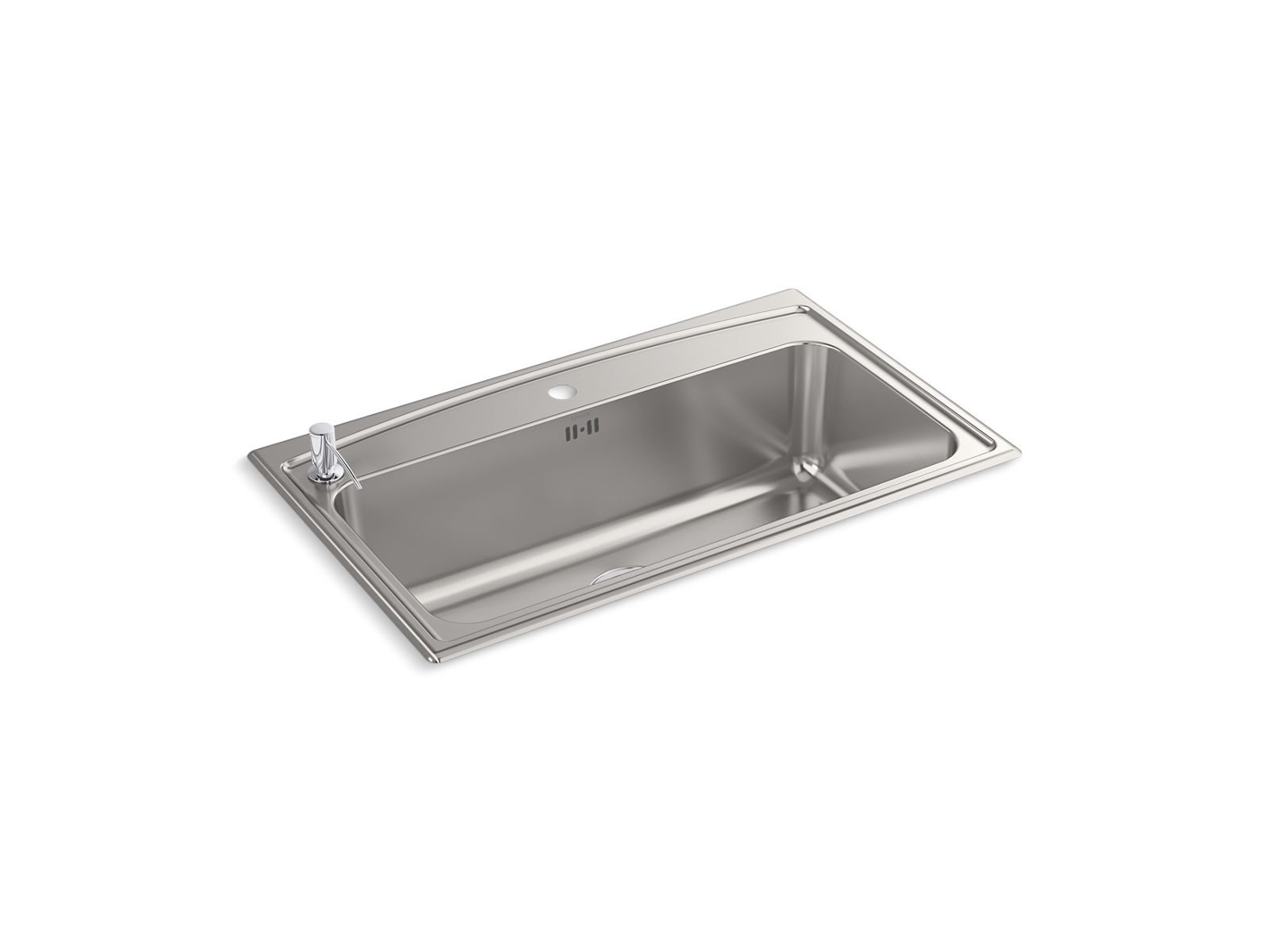 K-3348T-2KD-KS | Toccata™ Top-Mount Single-bowl Kitchen Sink | Studio ...