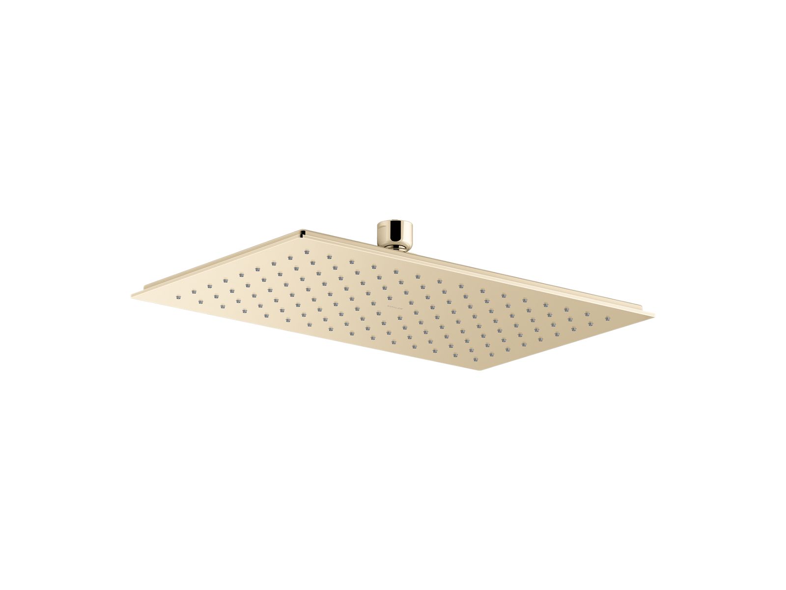 Kohler™ Rectangular 195 mm x 320 mm single-function rainhead, 9.5 lpm ...