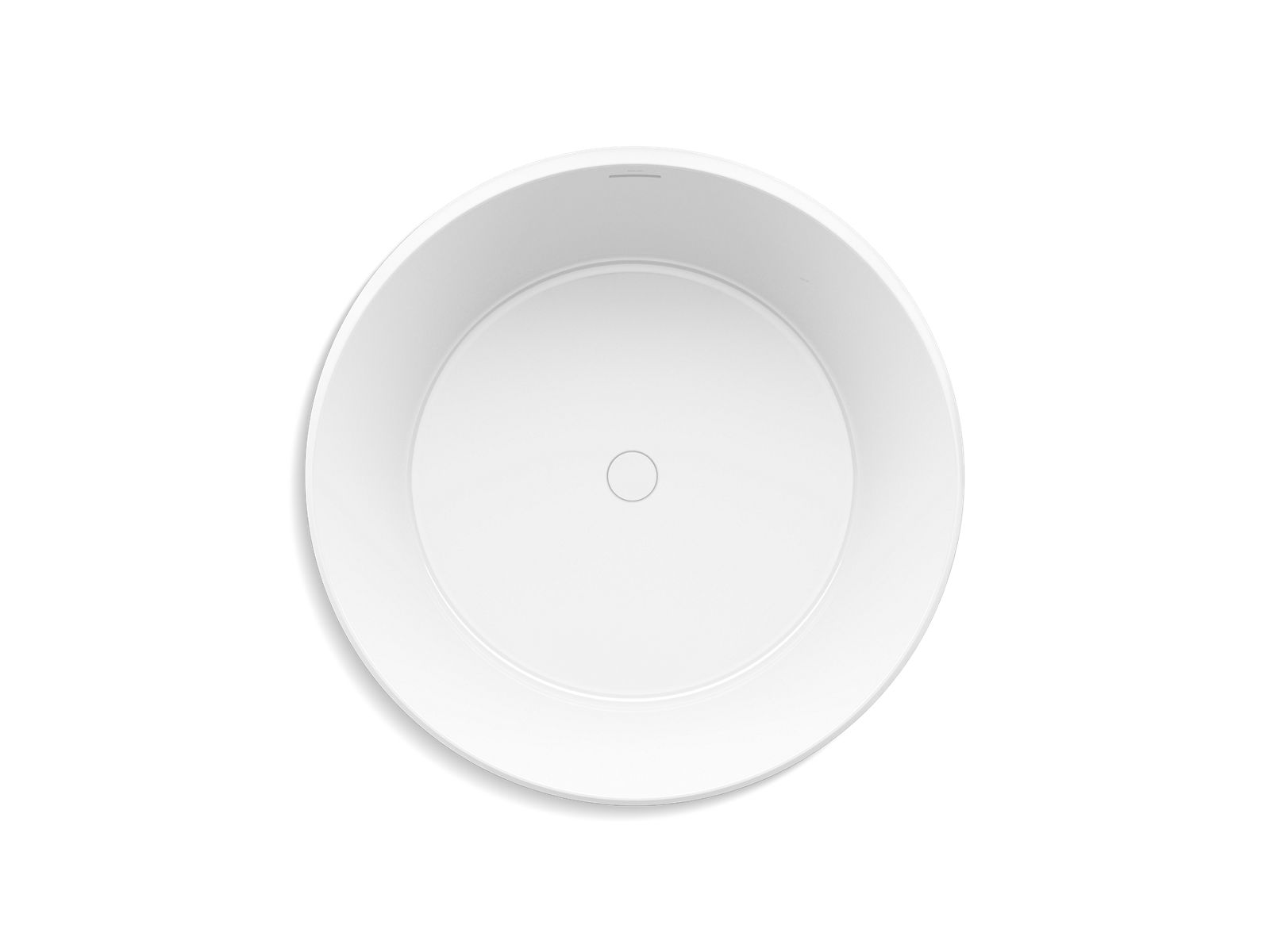 Evok™ 1.5m Round Lithocast Bath | 25315T | KOHLER
