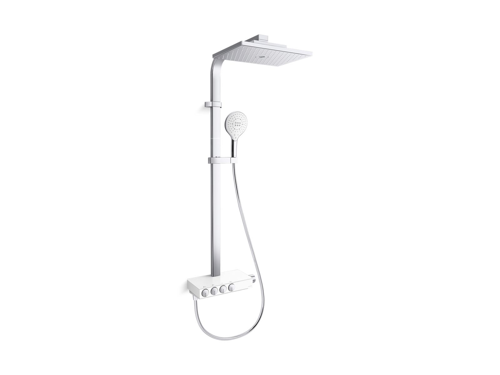 Urbanity+™ Thermostatic 3-way shower column with multifunction ...