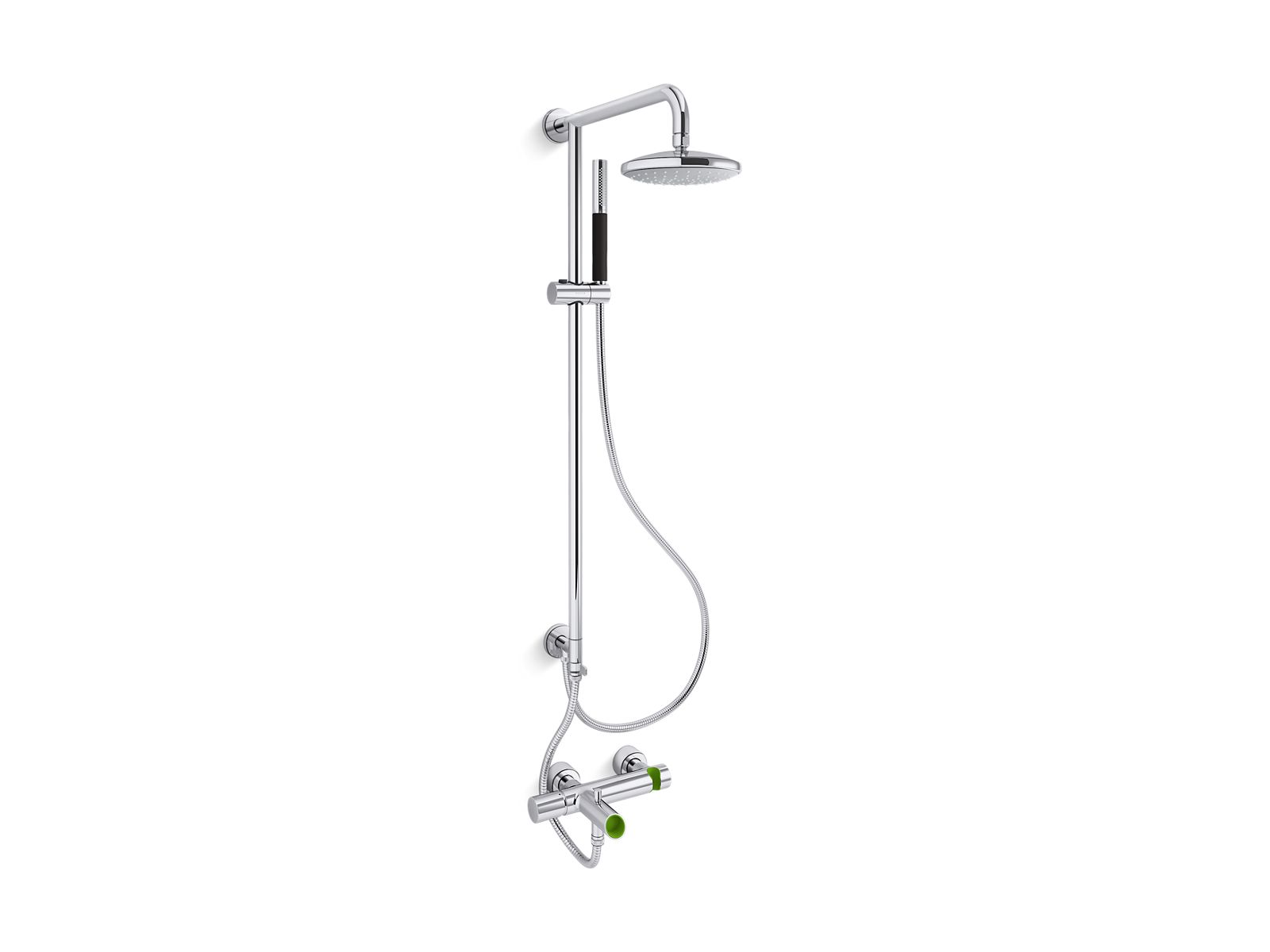 Toobi™ Dual Shower Column-Angular | 9243T-B9 | KOHLER