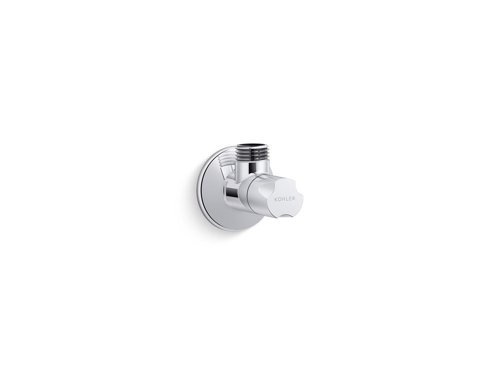 Kohler™ Angle supply stop with round handle | 33439K | KOHLER