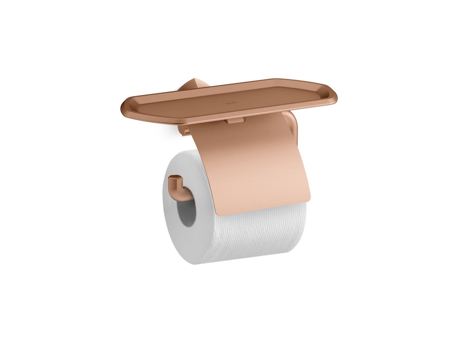 Occasion™ Covered toilet paper holder with tray | EX27068T | KOHLER