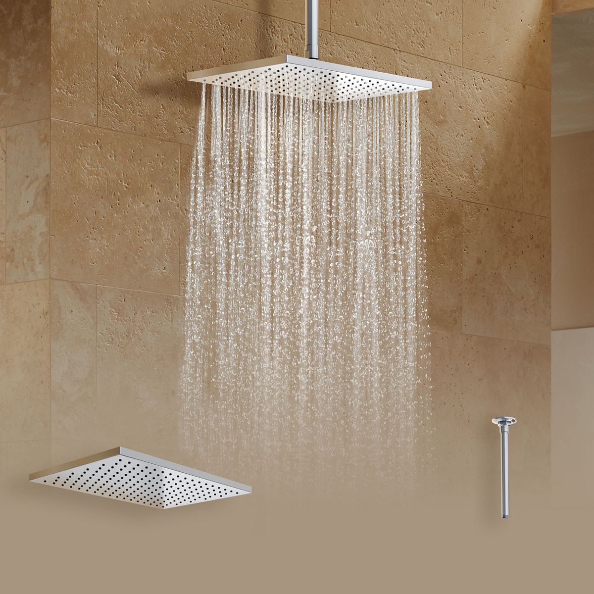 Buy Combo- Modernlife edge single flow overhead with Mastershower ...