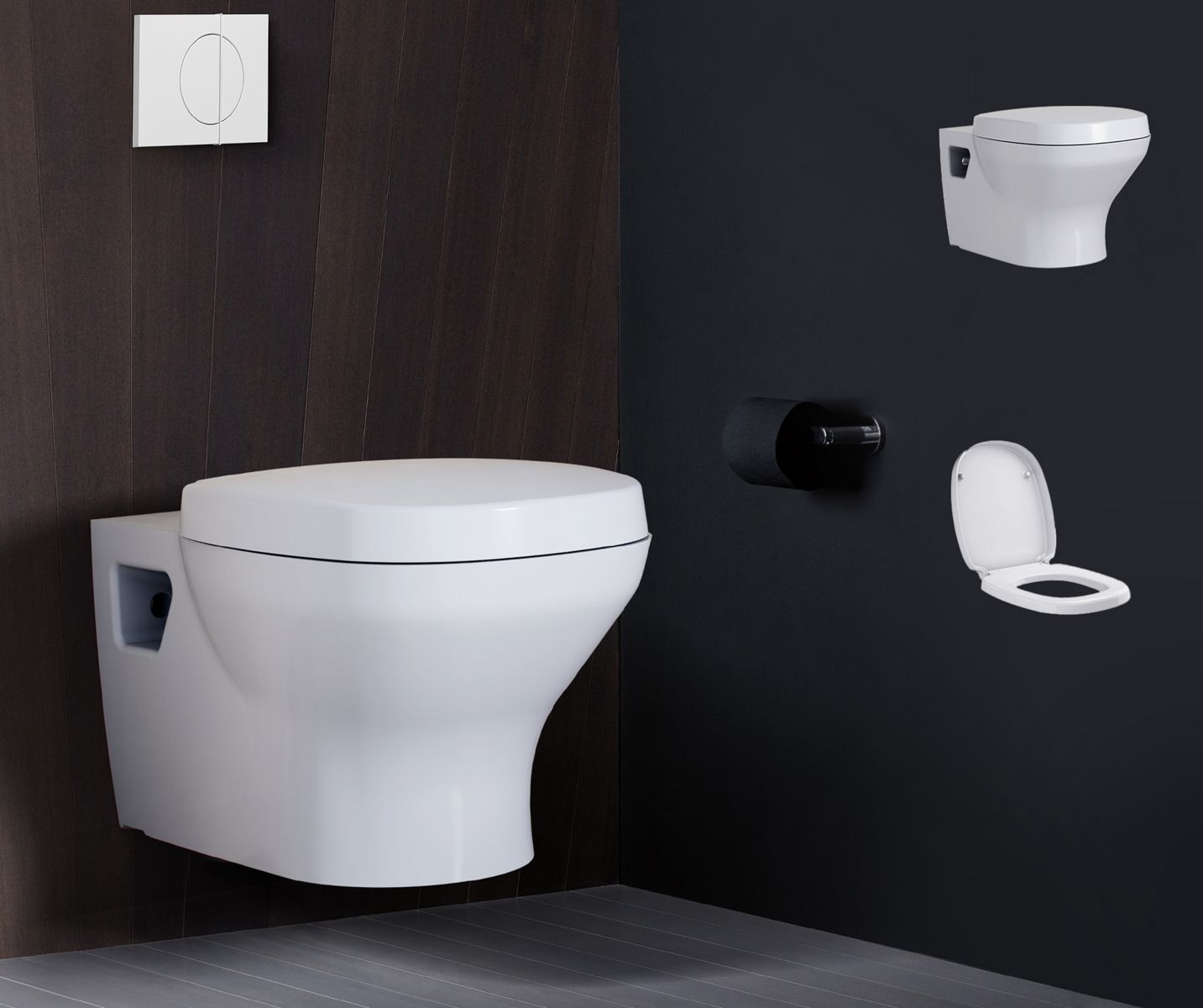 Buy Freelance wall hung toilet bundle in White K-18132IN-2SR-0 Online ...