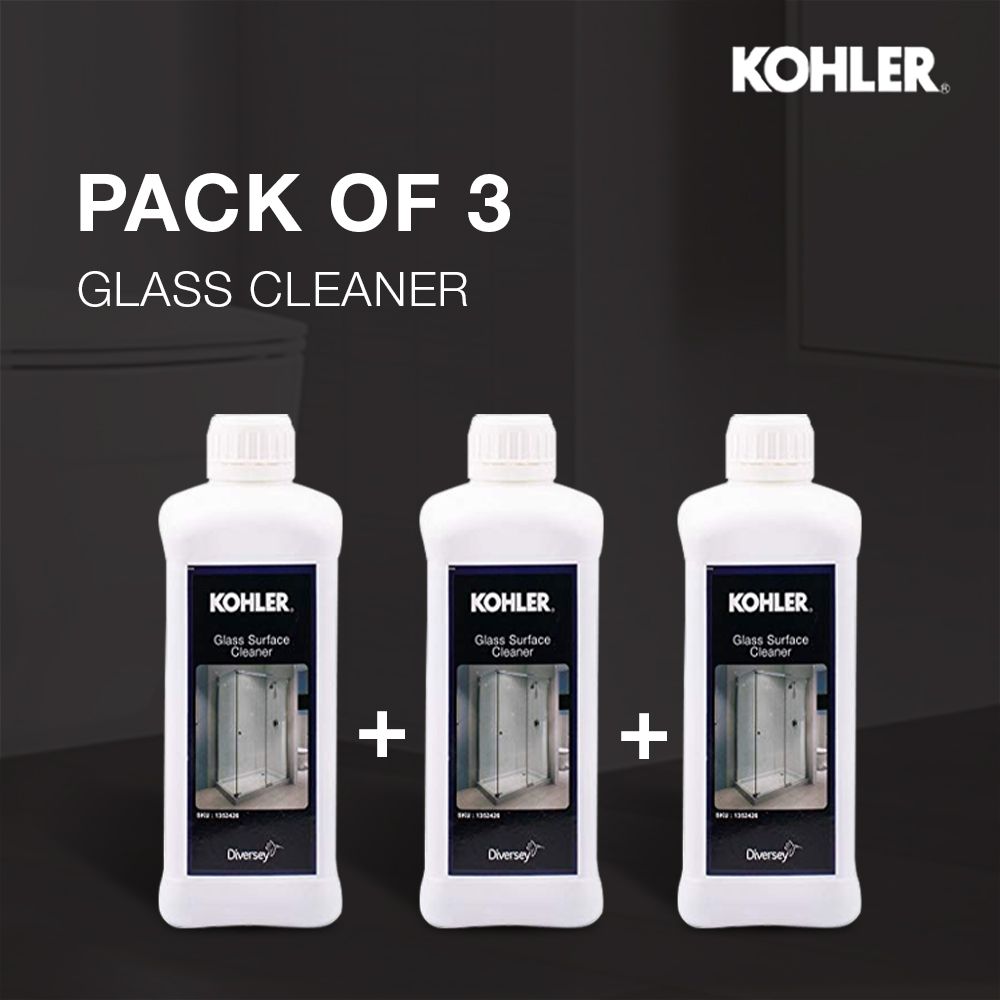 Buy Kohler Glass Surface cleaner Pack of 3 K-C50 Online at Kohler India