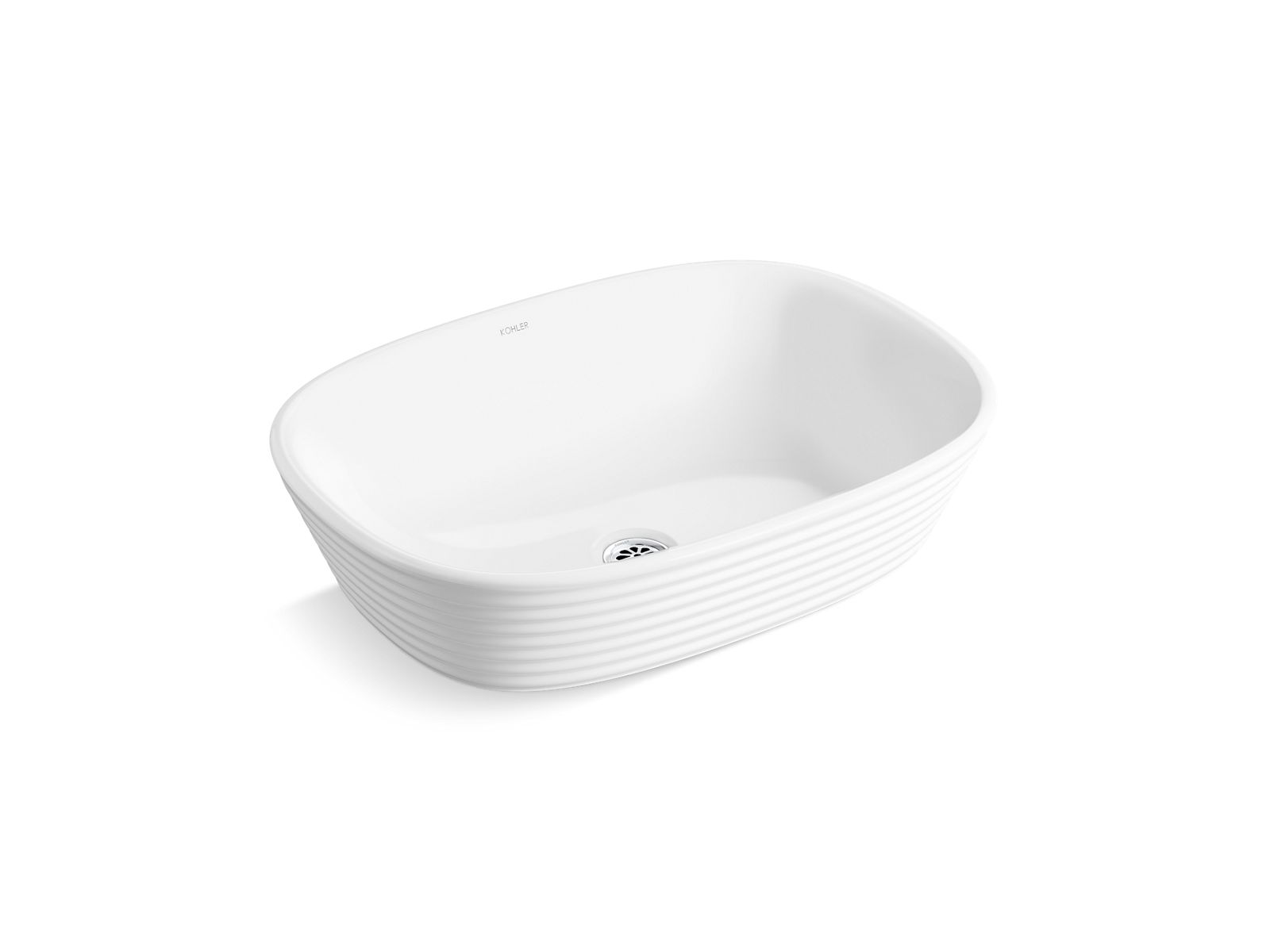K-26249IN-0 | Ribana™ 550 mm rectangular vessel bathroom sink with ...