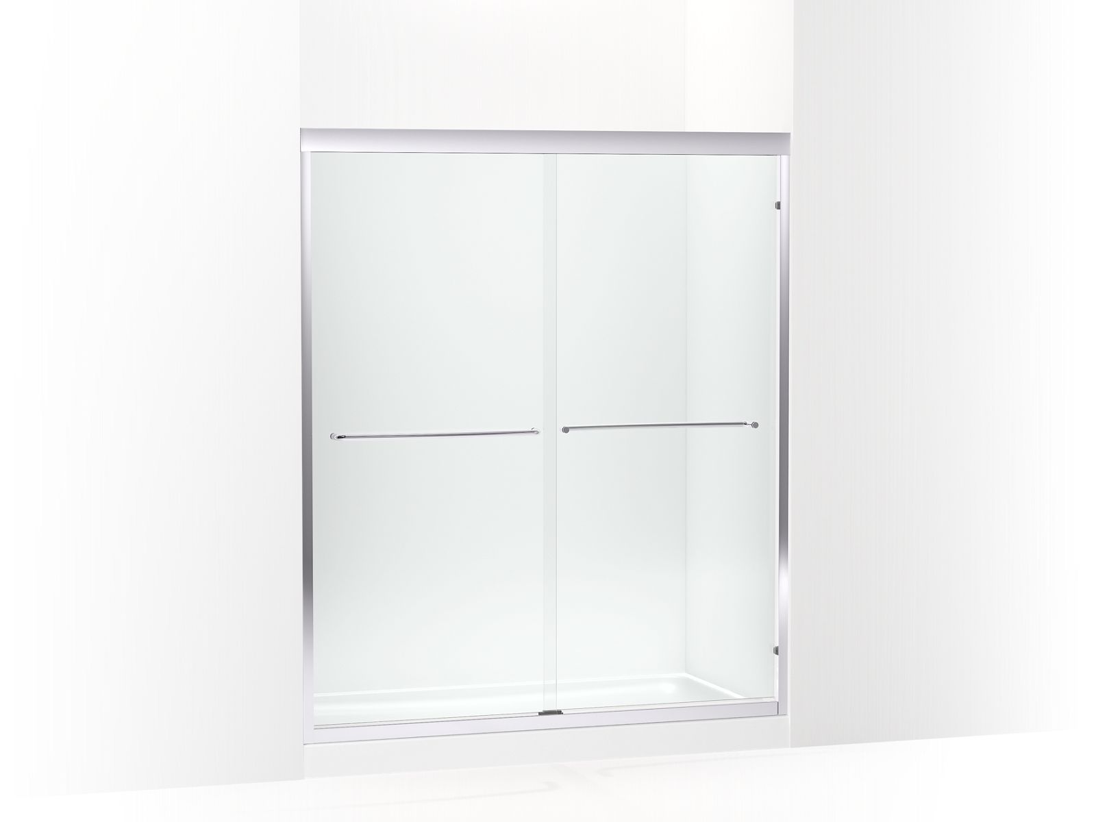 Lively Frameless Sliding Shower Door | K-R38335-6L | KOHLER