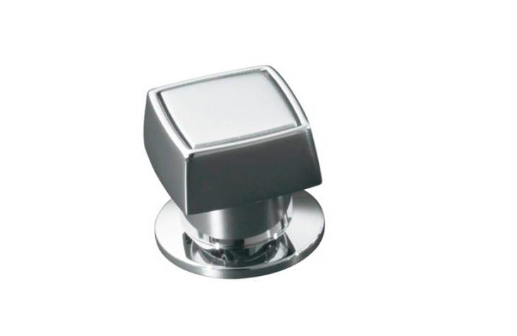 Alterna Bath- Or Deck-Mount High-Flow Bath Valve Trim with Square ...