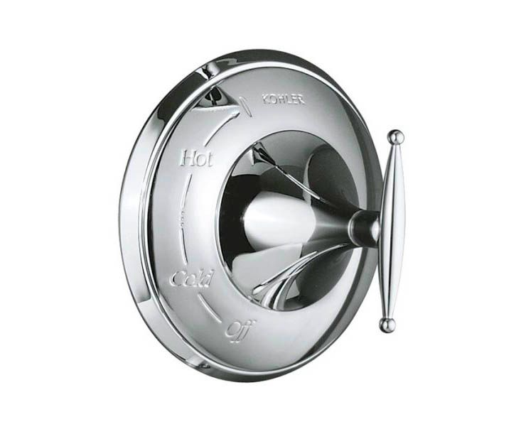 Finial Fundamentals Rite-Temp Pressure-Balancing Valve Trim with Tee ...