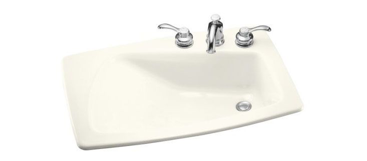 Lady Vanity Self-Rimming Lavatory with 4" Centers | K-2170-4 | KOHLER
