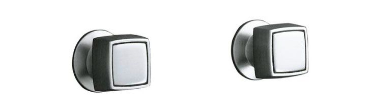 Alterna Two-Handle Bath and Shower Valve with Square Handles | K-6930-2 ...