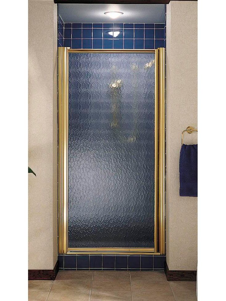 Focal Pivot Shower Door with Obscure Glass, 23" - 24" X 70" | K-701211 ...