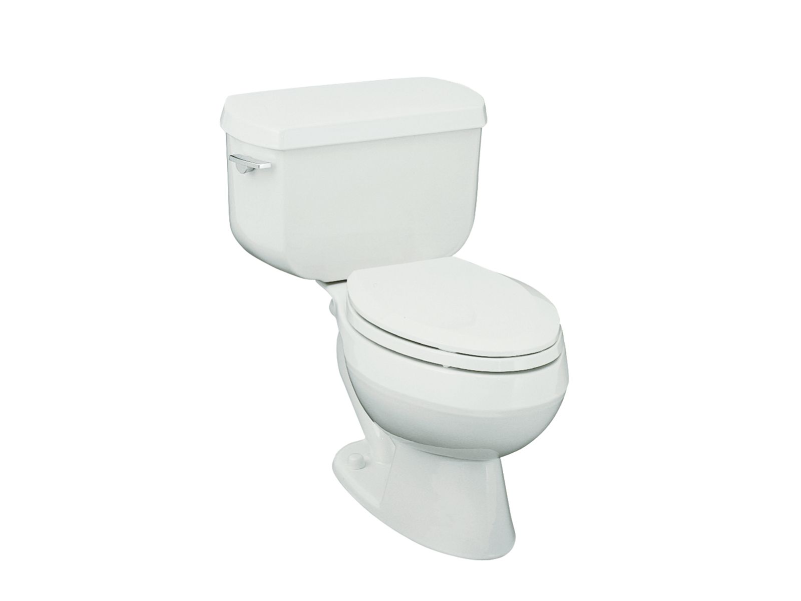 Wellworth Pressure Lite Toilet with 12" Rough-In and Left-Hand Trip ...