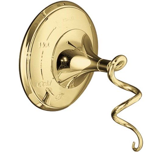 Finial Art Rite-Temp Pressure-Balancing Valve Trim with Kudu Handle | K ...