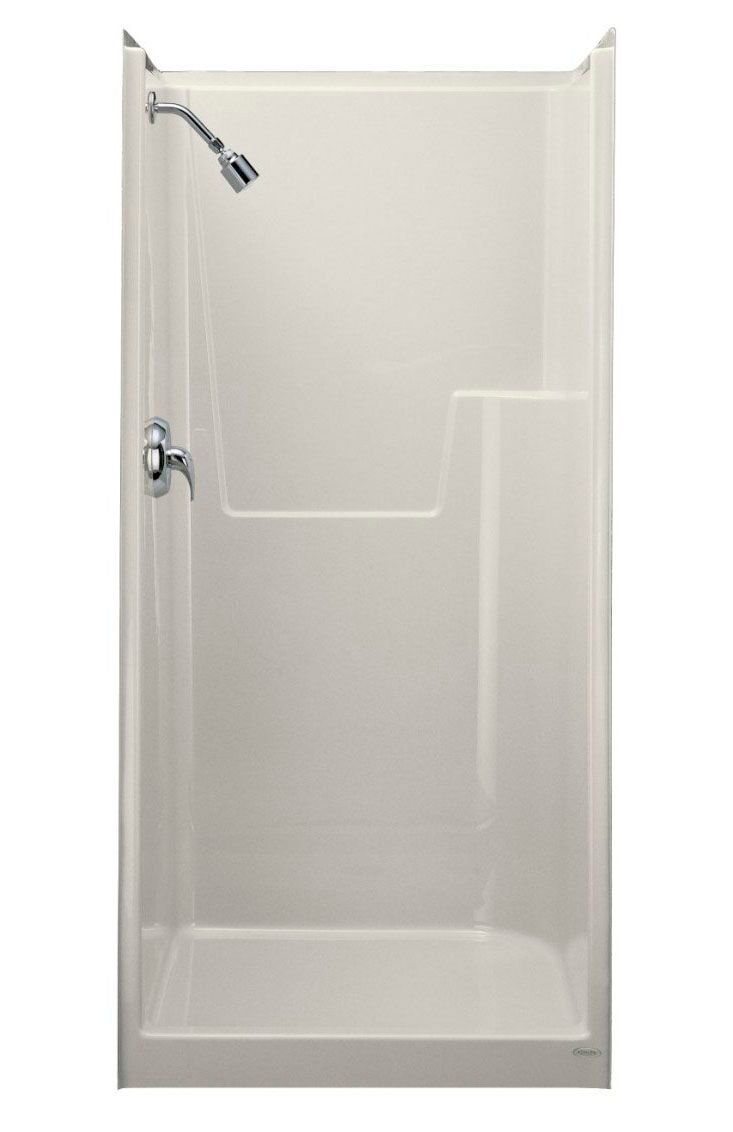 Vallarta One-Piece Shower Module with Integral Ledges | K-1596 | KOHLER