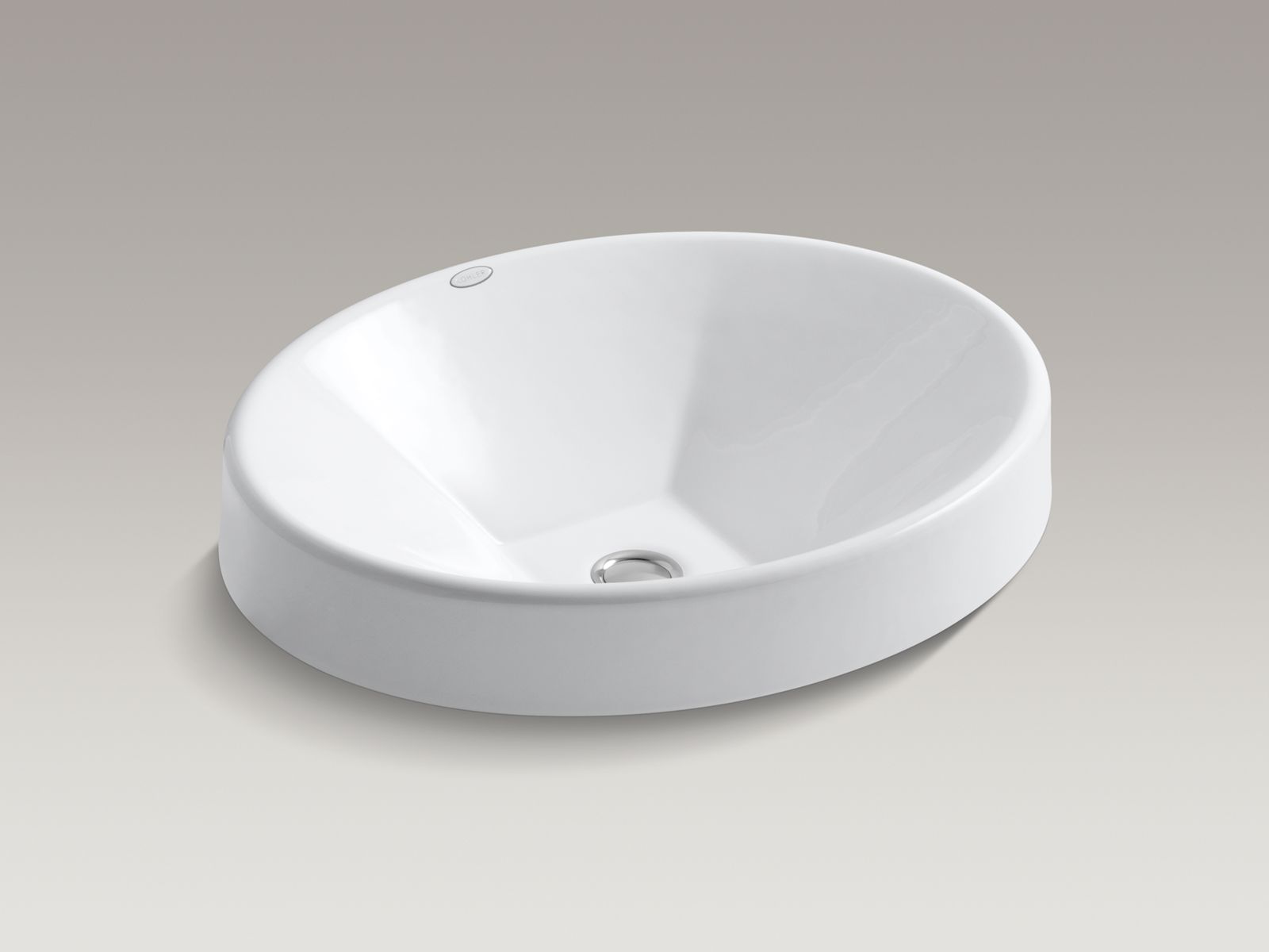 KOHLER | K-2390 | Inscribe Oval Cast Iron Wading Pool Sink