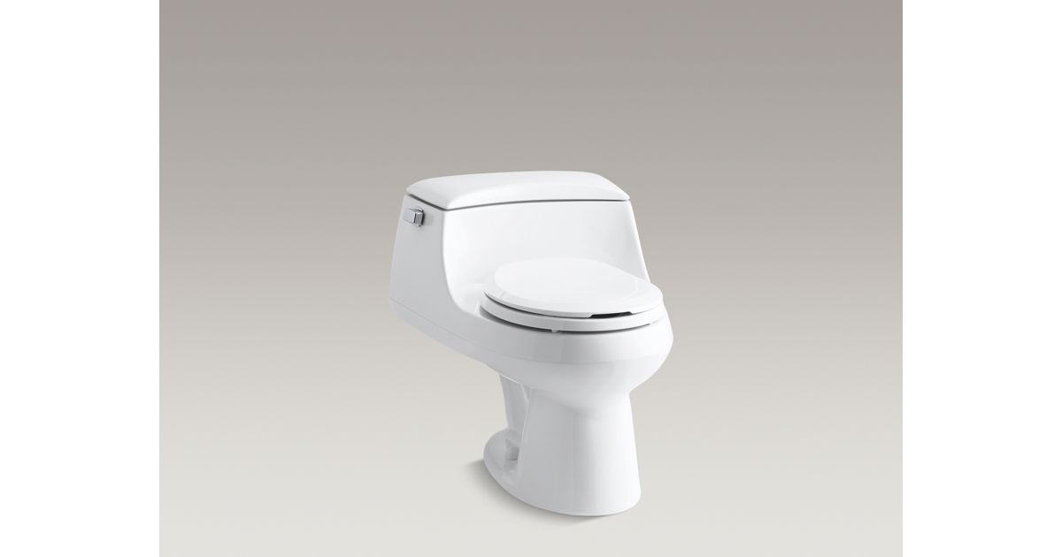 Kohler K 3467 San Raphael One Piece Round Front 1 6 Gpf Toilet Kohler