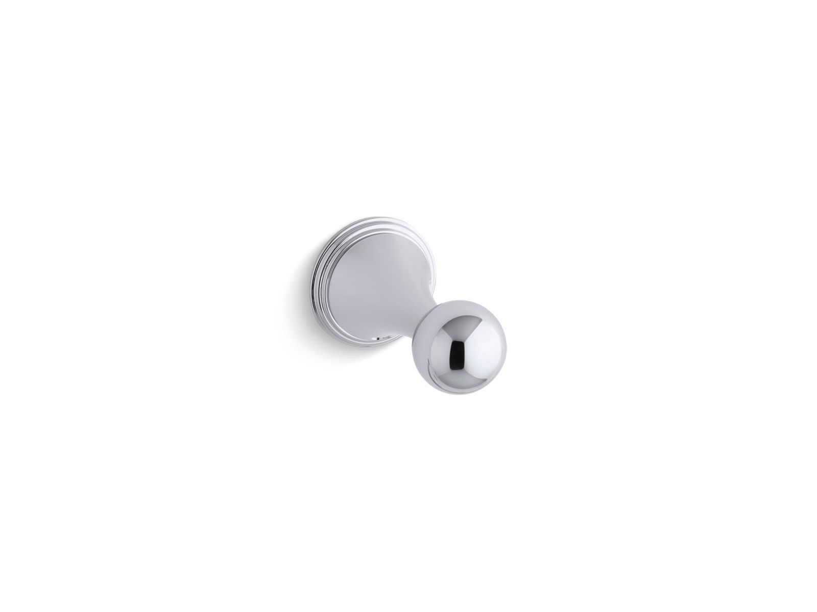 K-364-CP | Finial™ Traditional Robe hook | Studio KOHLER®