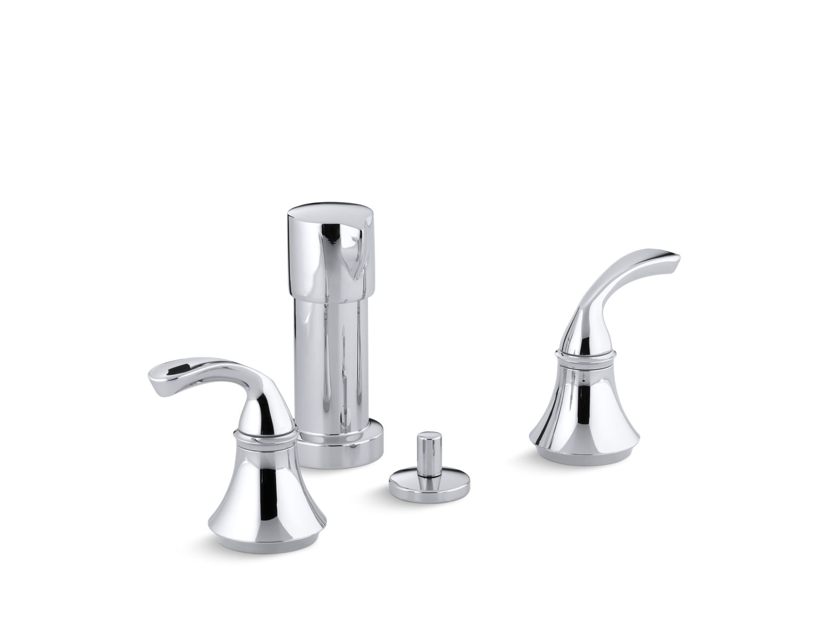 KOHLER | K-10279-4 | Forté Bidet Faucet with Sculpted Handles