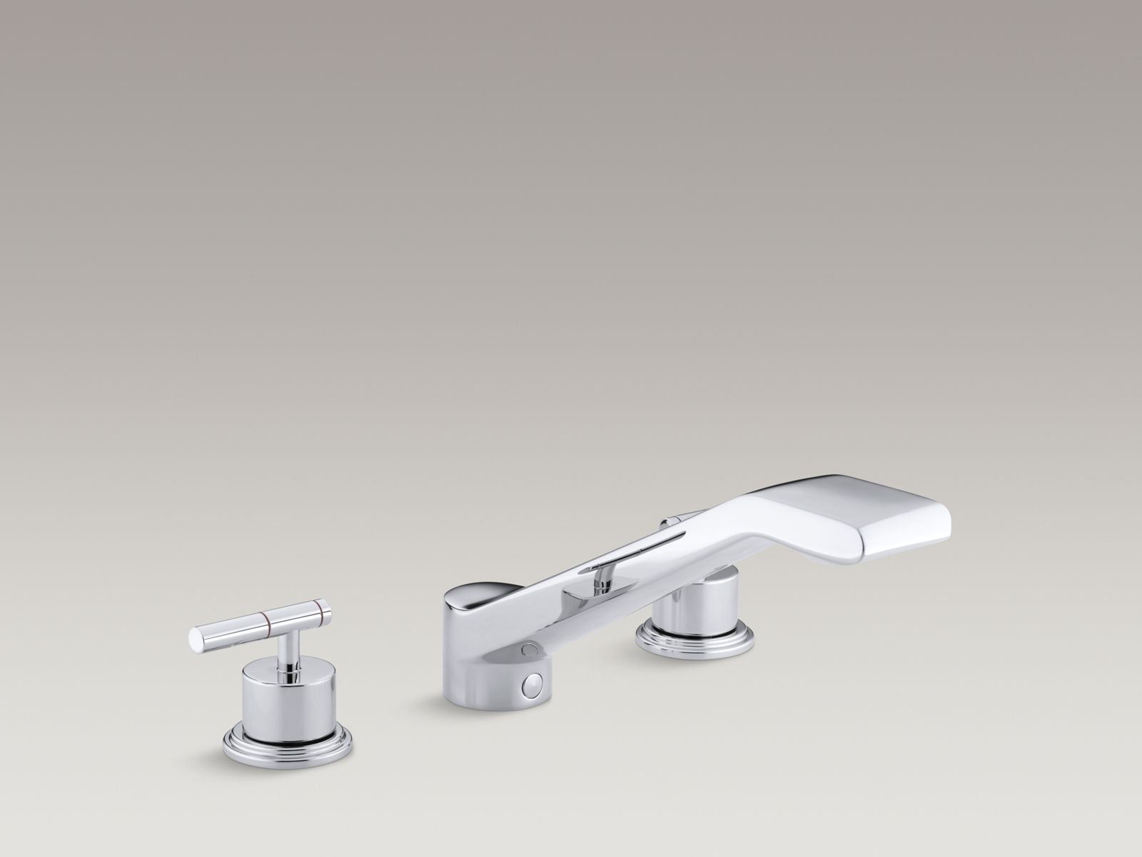 KOHLER | K-T8230-4 | Taboret Deck-Mount High-Flow Bath Faucet Trim