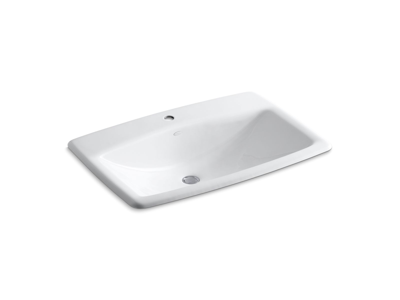 Man's Lav Sink with Single Faucet Hole | K-2885-1 | KOHLER