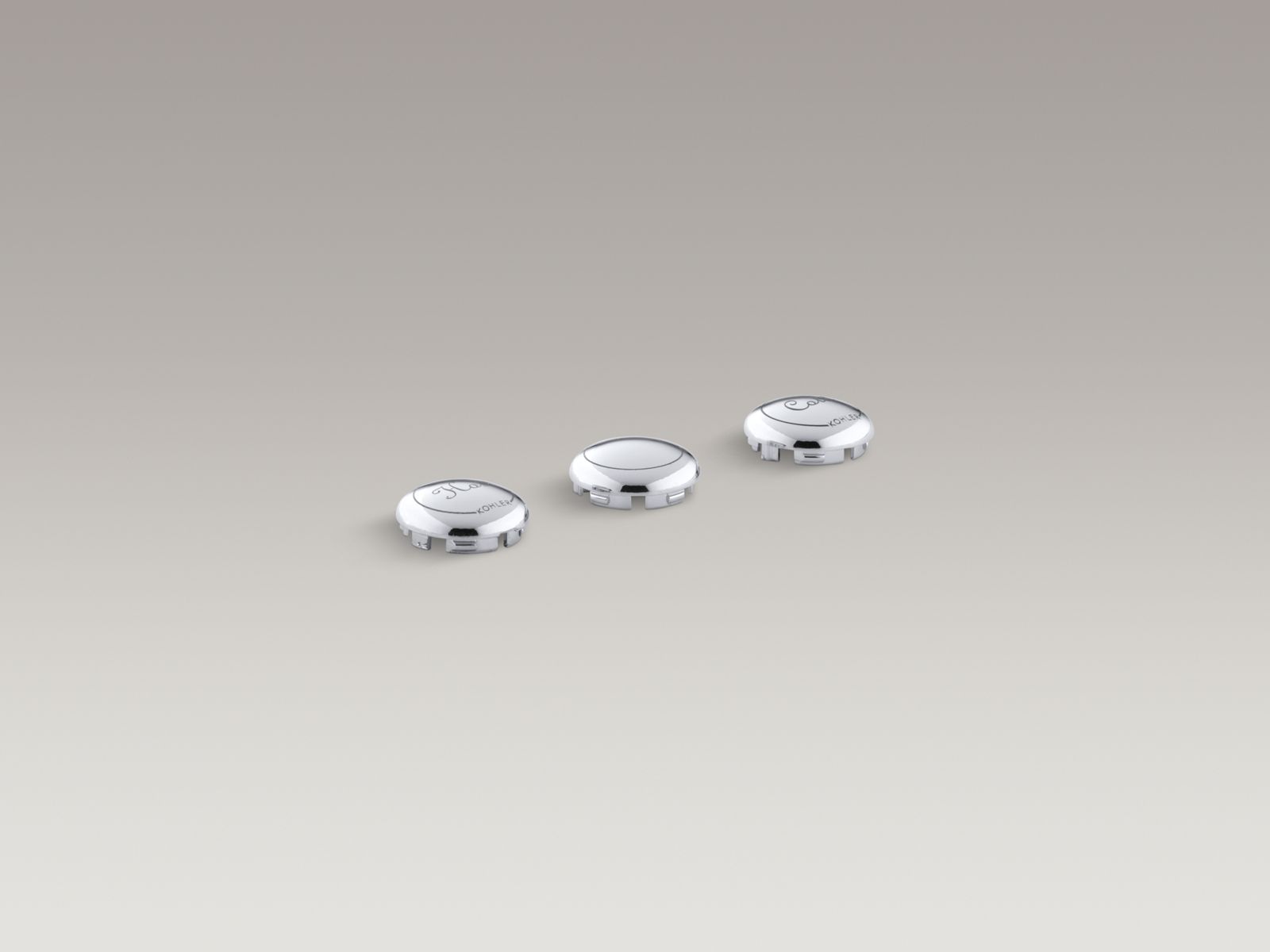 KOHLER | K-12005 | Fairfax Plug Button Set, Centerset Two-Handle Faucet